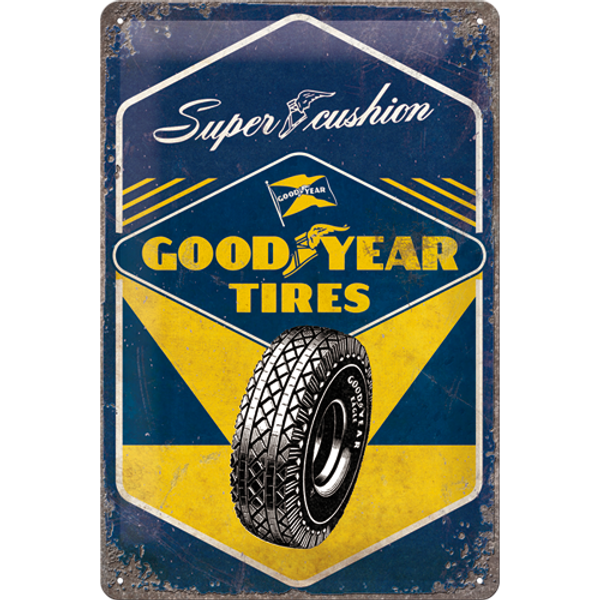 Goodyear Logos - Magnetsett - METALLSKILT.NO